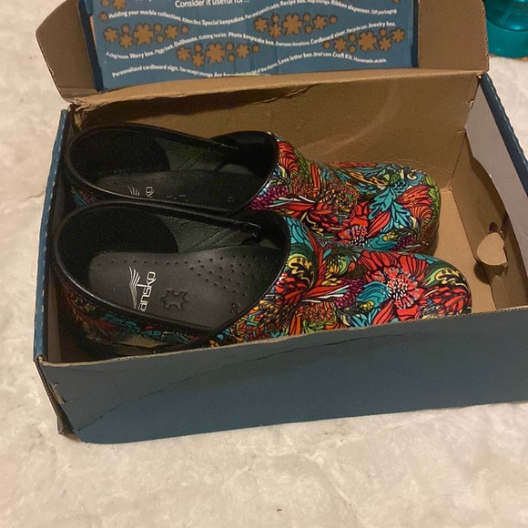 Dansko | Shoes | Floral Dansko Clogs Size 39 | Poshmark